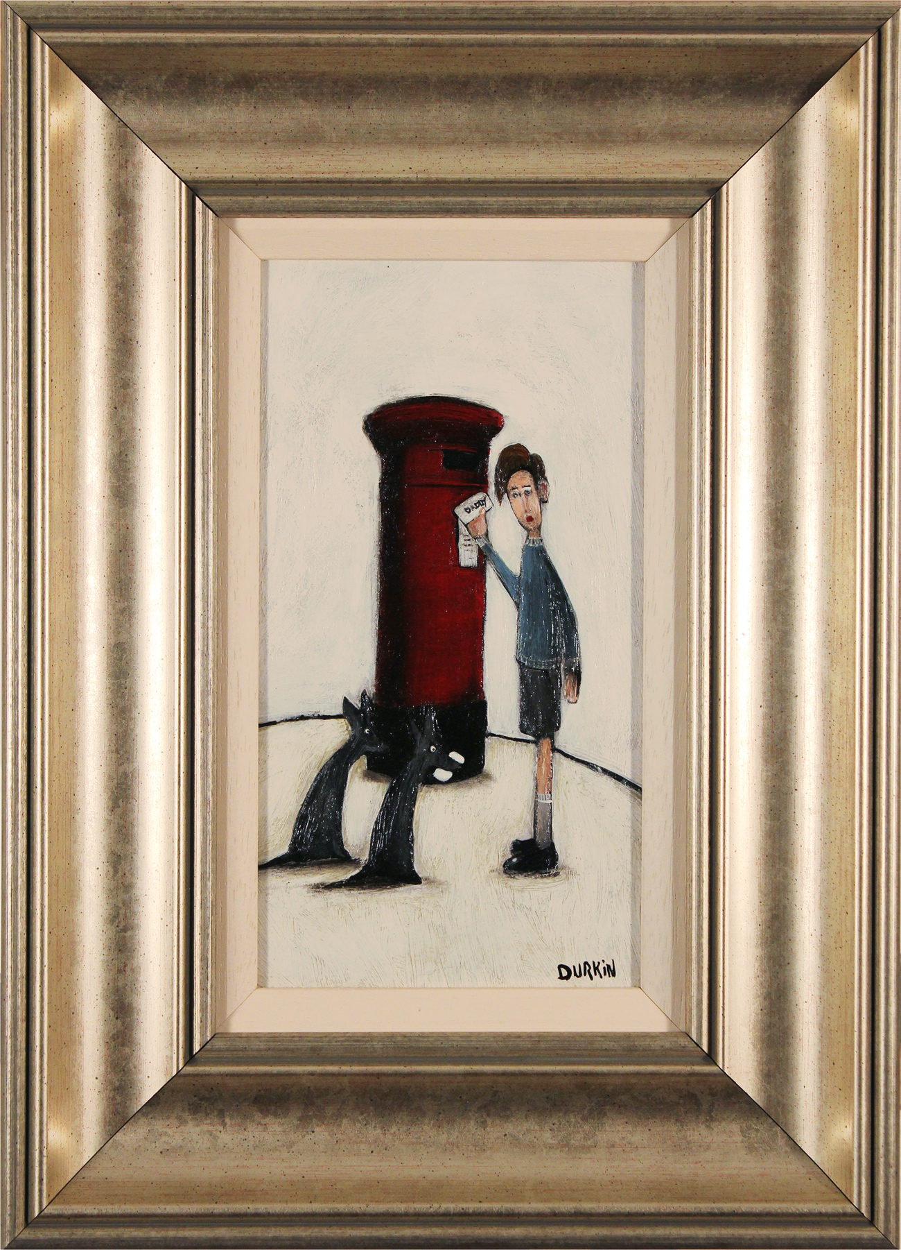 Sean Durkin | Original oil painting on panel, Wish You Were Here, Art ...