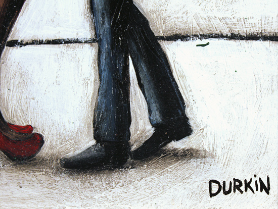 Sean Durkin | Original oil painting on panel, First Date, Art to buy ...