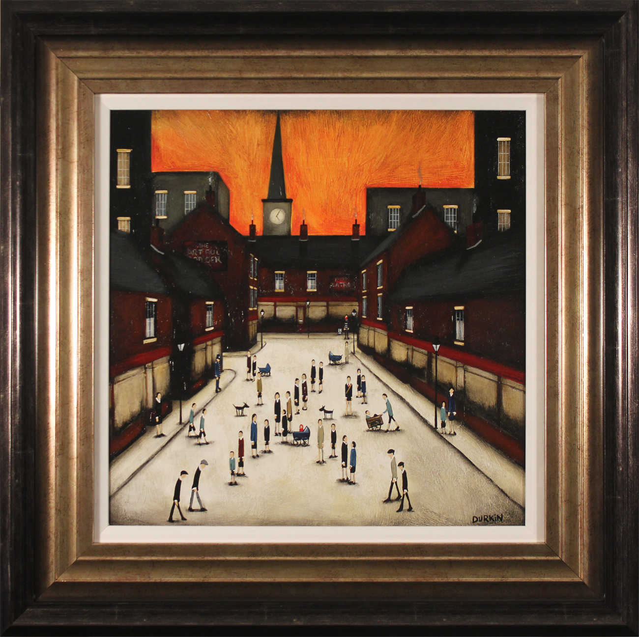 Sean Durkin | Original oil painting on panel, Five Past Five, Art to ...