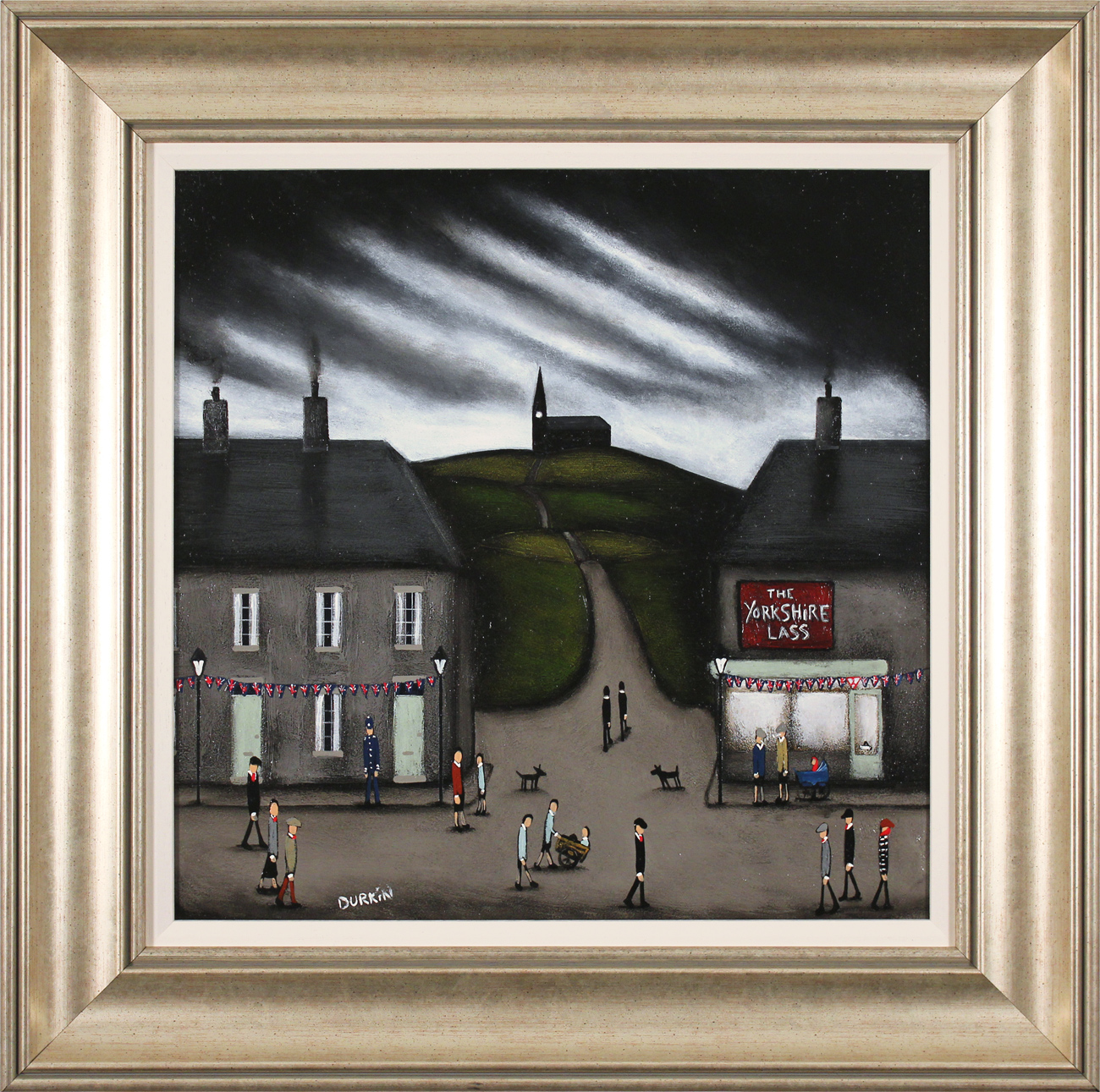 Sean Durkin | Original oil painting on panel, The Yorkshire Lass, Art ...