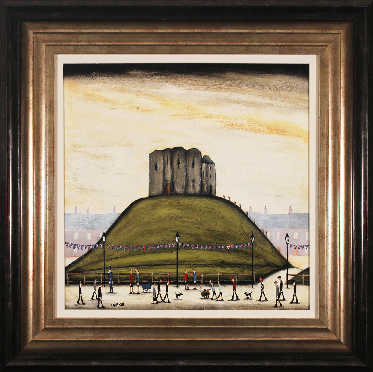 Sean Durkin | Original oil painting on panel, Clifford's Tower, York ...
