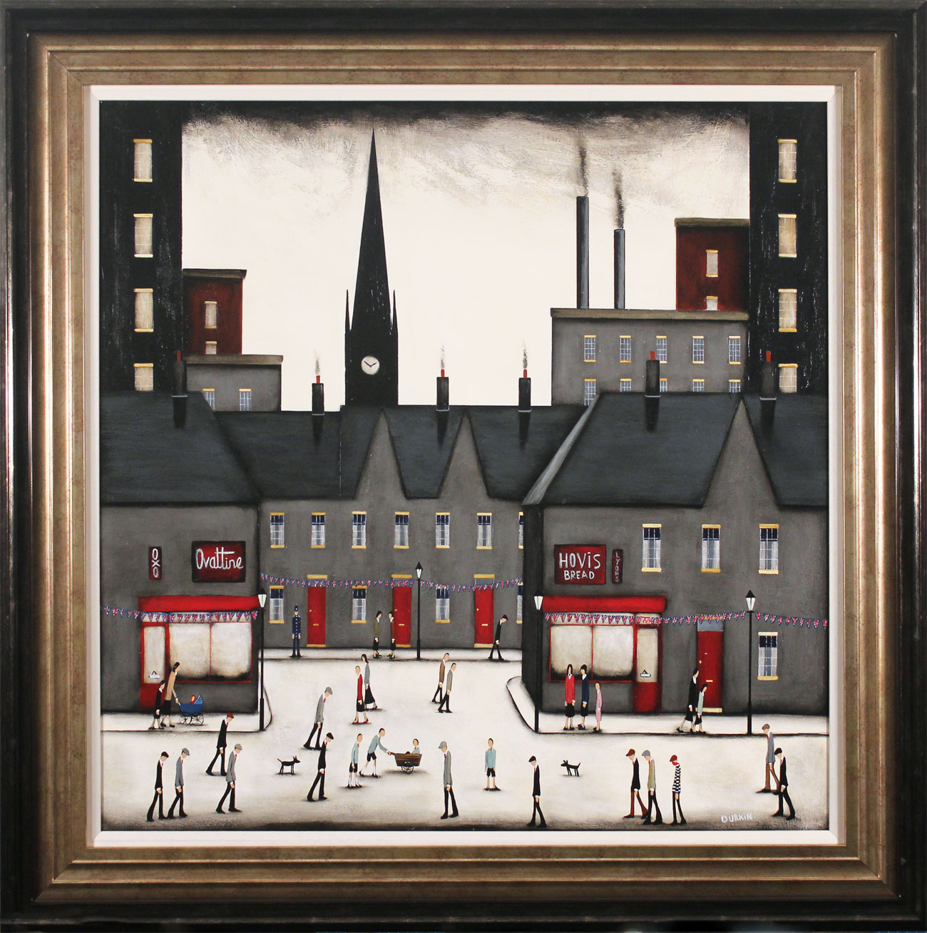 Sean Durkin | Original oil painting on panel, Days of the Jubilee, Art ...