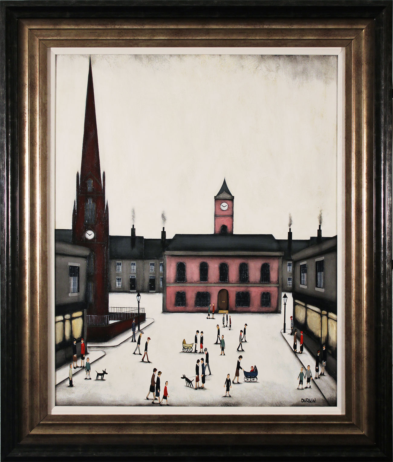 Sean Durkin | Original oil painting on panel, Return to St Hilda's, Art ...