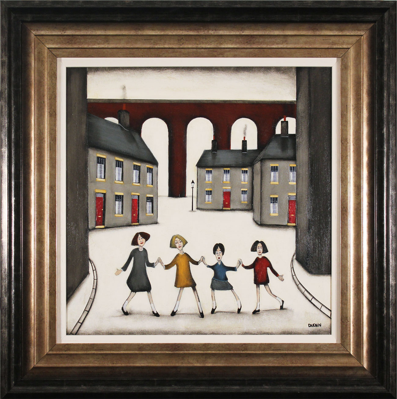 Sean Durkin | Original oil painting on panel, Red Rover, Red Rover, Art ...