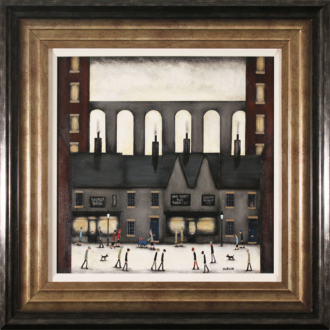 Sean Durkin | Original oil painting on panel, The Four Chimneys, Art to ...