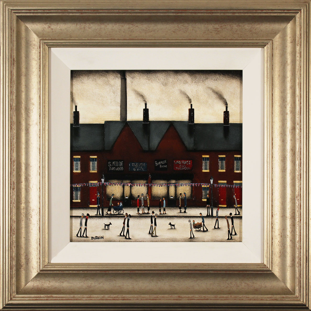 Sean Durkin | Original oil painting on panel, Tales from Red Brick Lane ...