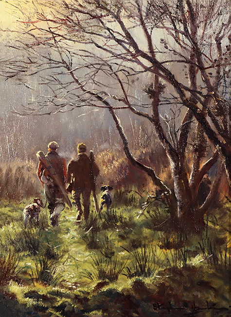 Stephen Hawkins | Original oil painting on canvas, At Day's End, Art to ...