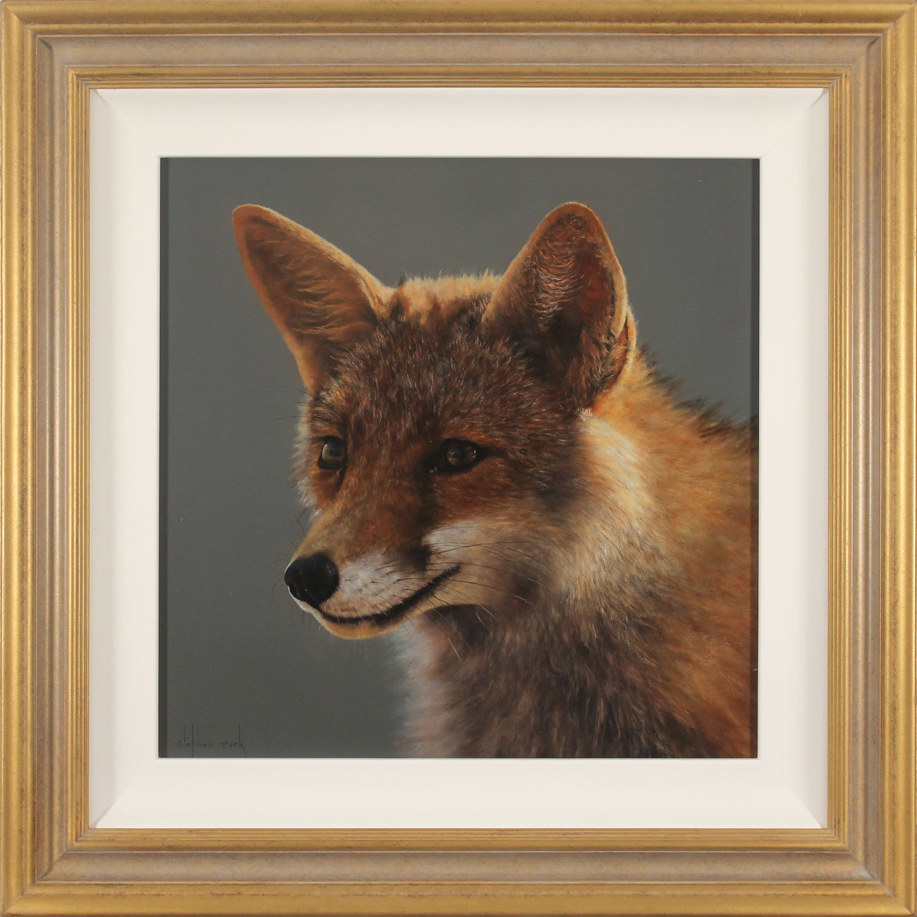 Stephen Park | Original oil painting on panel, Fox, Art to buy online ...