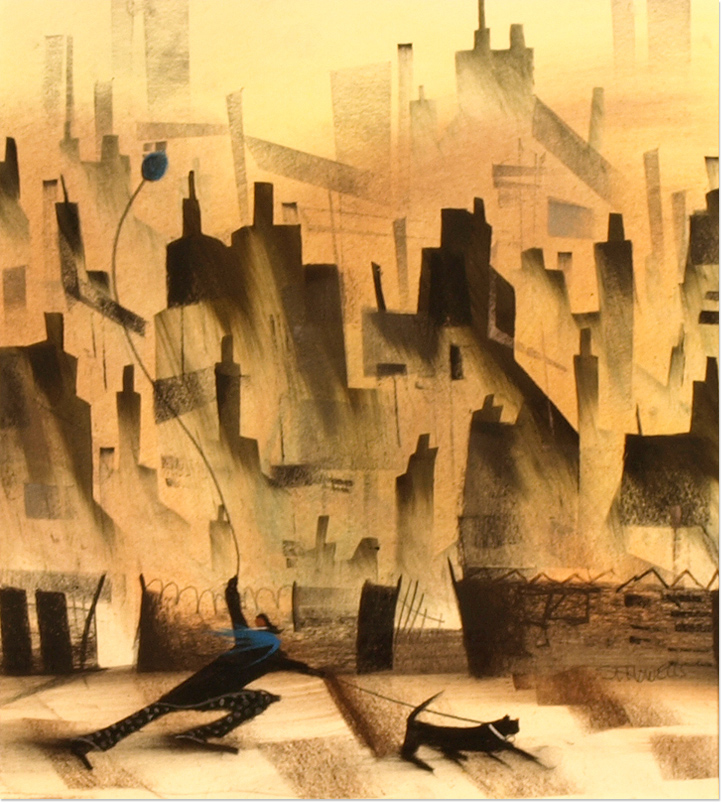 Sue Howells | Watercolour, Twilight Zone, Art to buy online (Ref:SUHO2190)