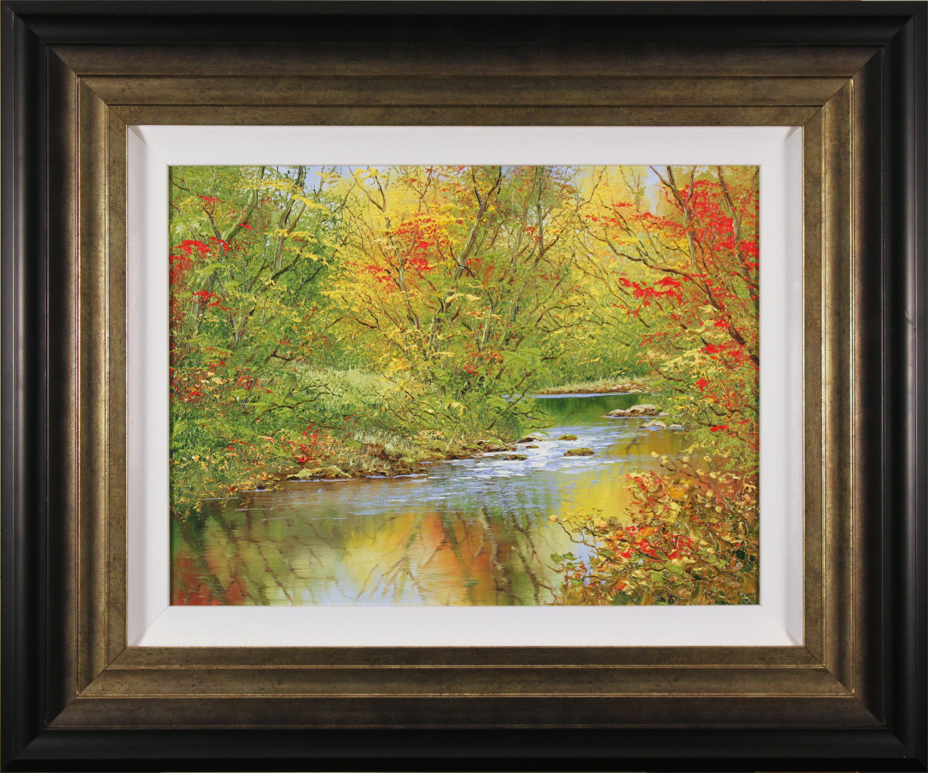 Terry Evans | Original oil painting on canvas, Colours of Early Autumn ...
