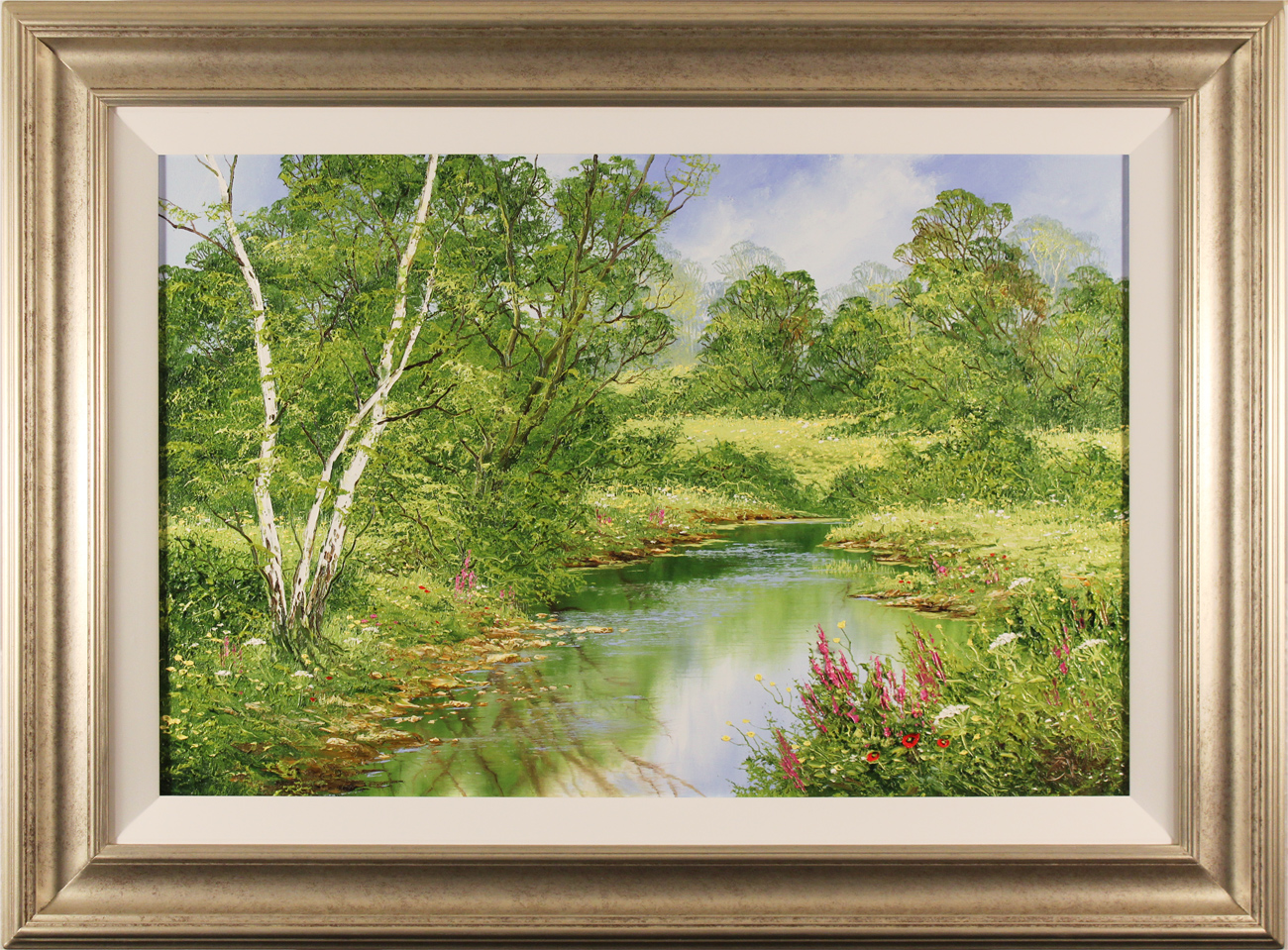 Terry Evans | Original oil painting on canvas, The Song of Spring, Art ...