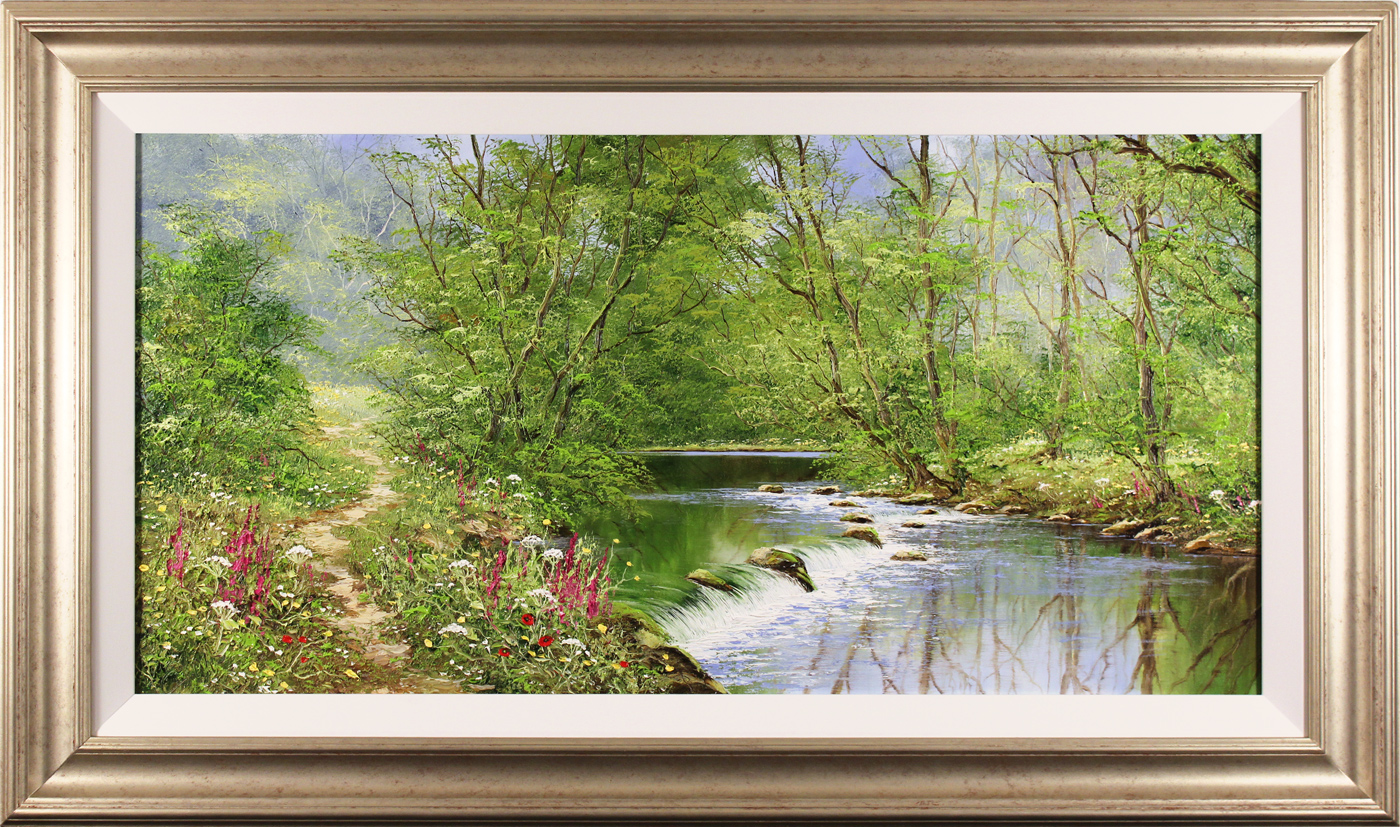 Terry Evans | Original oil painting on canvas, Woodland Wanderings, Art ...