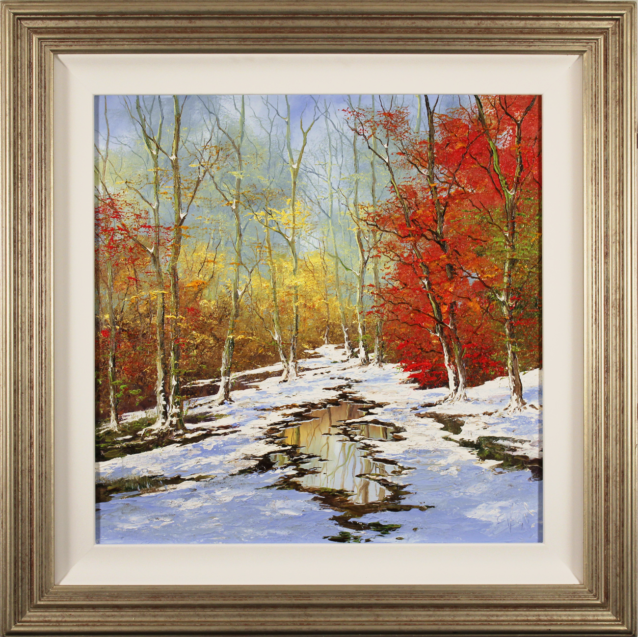 Terry Evans | Original oil painting on canvas, Last Days of Autumn, Art ...