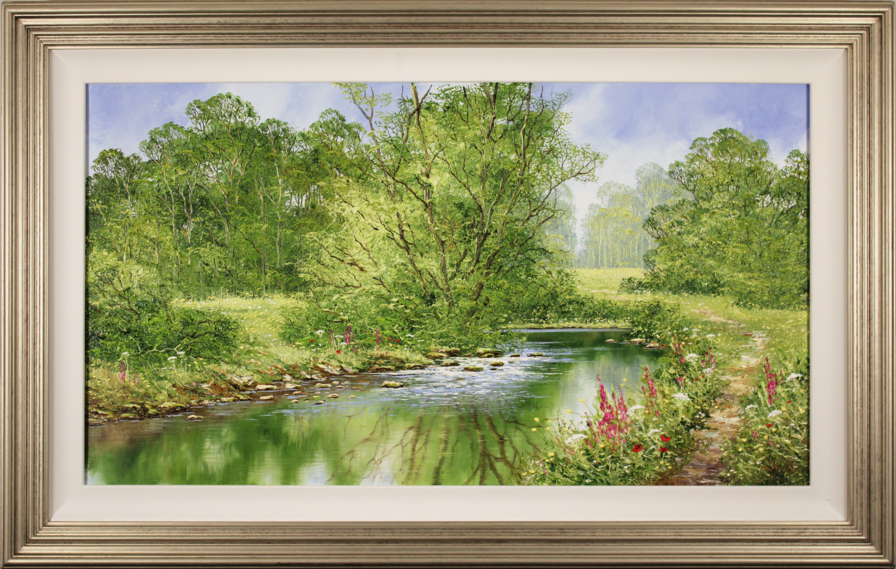 Terry Evans | Original oil painting on canvas, Midsummer Wanderings ...