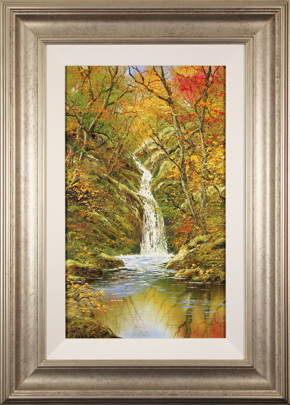 Terry Evans | Original oil painting on canvas, Autumn Gold, Janet's ...