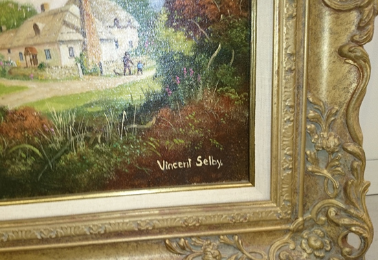 Vincent Selby | Oil on canvas, Landscape, Art to buy online (Ref:VISE2242)