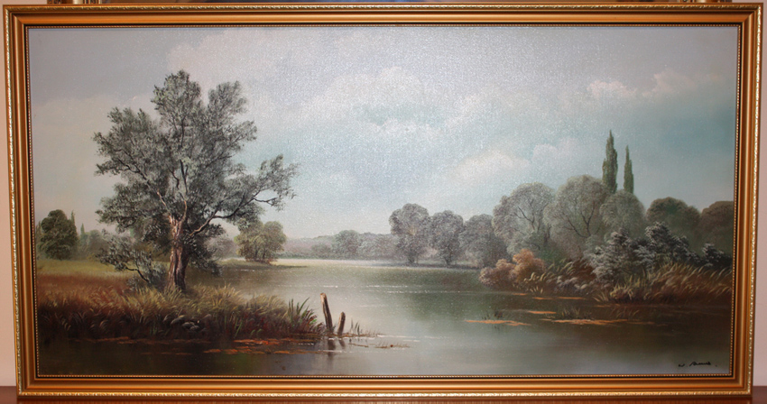 Wendy Reeves | Oil on canvas, Country Scene, Art to buy online (Ref ...