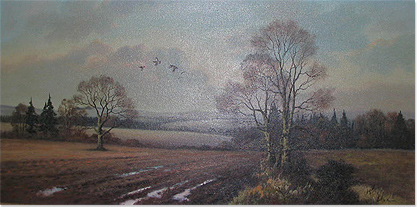 Wendy Reeves | Oil on canvas, Country Scene, Art to buy online (Ref ...