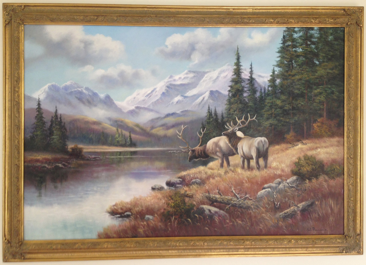 Wendy Reeves | Oil on canvas, Scottish Highland Landscape , Art to buy ...